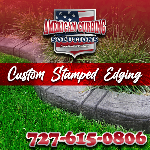 Custom Stamped Edging
